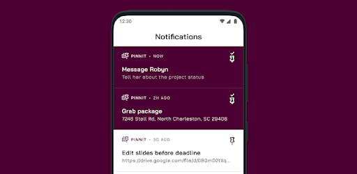Pinnit - Create & pin notifications Android App