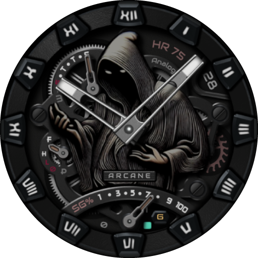Arcane Luxury Dark Watch Face - Google Play 앱