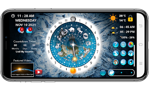 Flat Earth Sun & Moon Clock - Apps on Google Play