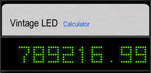 Vintage LED Calculator Android App