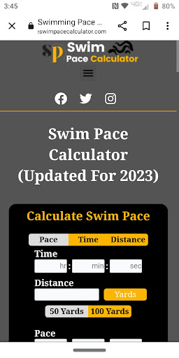 Swim Pace Calculator for PC / Mac / Windows 11,10,8,7 - Free Download ...