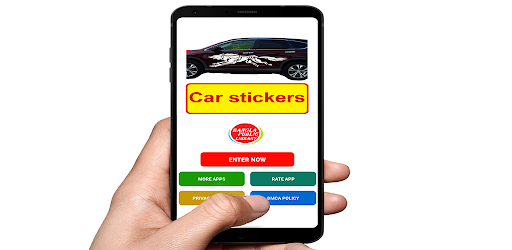 Car stickers Design idea Android App