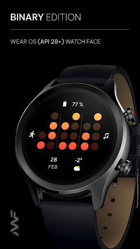 Awf Binary - watch face para PC / Mac / Windows 11,10,8,7 - Descarga gratis - Napkforpc.com
