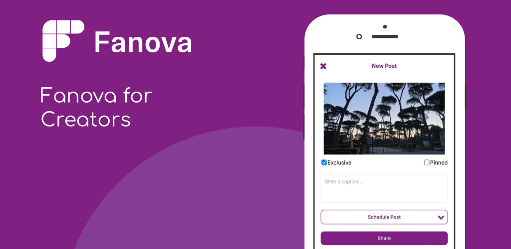 Fanova for Creators - Latest version 1.0.2 for Android App Social
