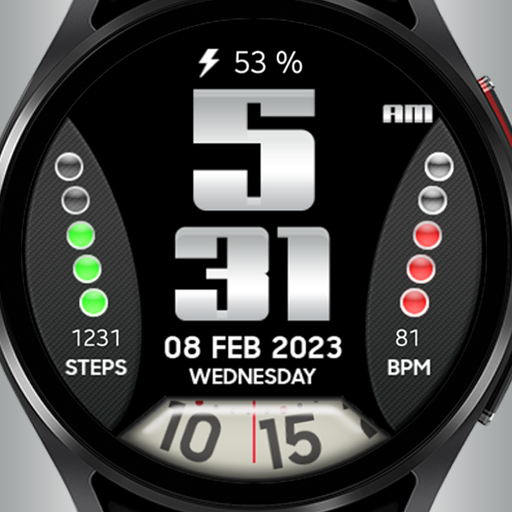 FLW020 Digital Watch Face for PC / Mac / Windows 11,10,8,7 - Free ...