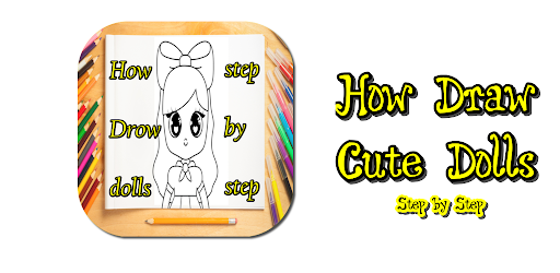 How Draw cute dolls Android App
