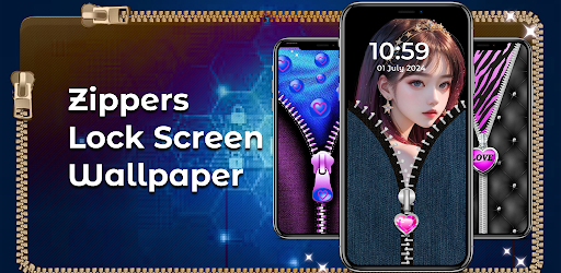 Zipper Wallpaper LockScreen Android App