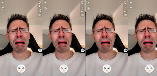 Crying Face Filter Walkthrough Android App