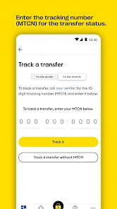 Google Play Western Union Self Service