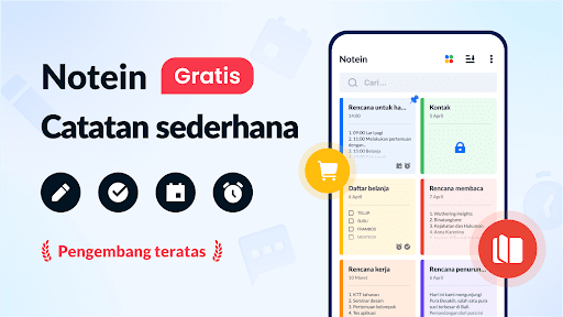 Unduh Aplikasi Catatan Notepad Note - Notein di PC (Emulator) - LDPlayer