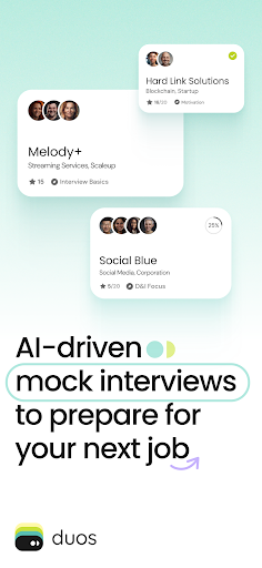 Duos - AI Job Interview Game for PC / Mac / Windows 11,10,8,7 - Free ...