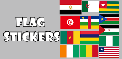 African Flag Stickers