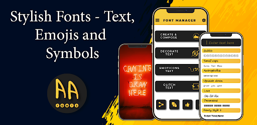 Cool Fonts, Stylish Text, Emoj Android App