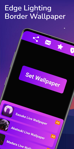 Edge Lighting Border Wallpaper for PC / Mac / Windows 11,10,8,7 - Free ...