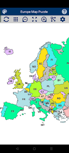 Download and Play Europe Map Puzzle on PC (Emulator)