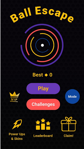 Download and Play Ball Escape : Ring Rush Arcade on PC (Emulator)