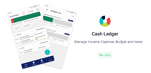 Cash Ledger - Expense & Budget Android App