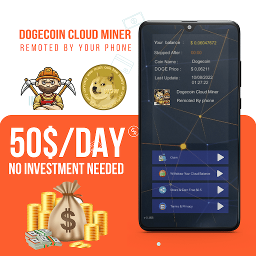 Dogecoin (DOGE) Cloud miner for PC / Mac / Windows 7.8.10 - Free ...