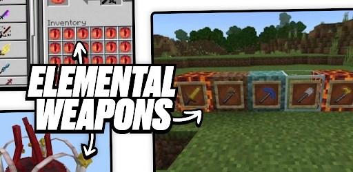 Elemental Weapons Mod for MCPE Android App