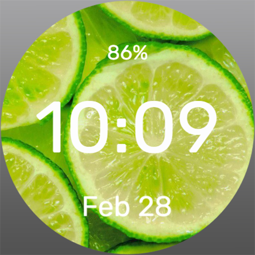 Juicy Lime - Watch Face for PC / Mac / Windows 11,10,8,7 - Free ...