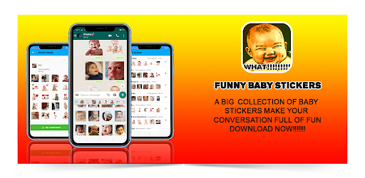 Funny Baby Stickers Android App