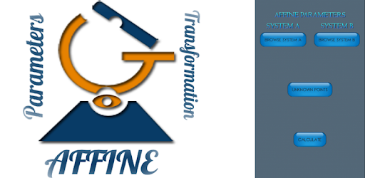Affine Geodetic Parameters Tra Android App