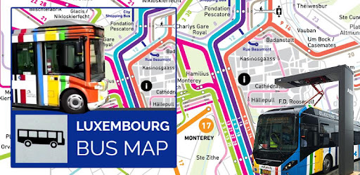 Luxembourg Bus Map Lite Android App