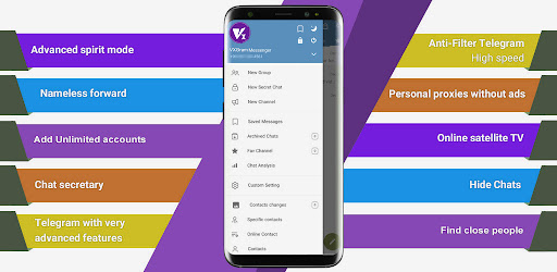 VXGram Messenger Android App