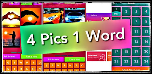 4 Pics 1 Word - New & Best 4 Pic 1 Word Quiz Games Android App