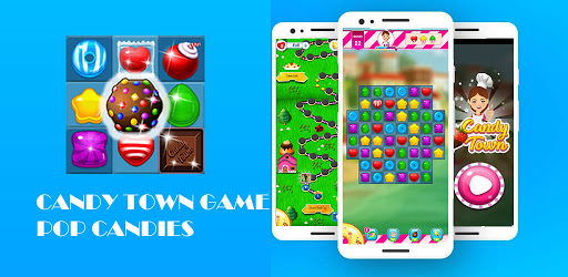 Candy Town - Swipe candies & Android App
