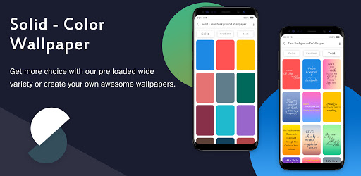 Solid Color Gradient Wallpaper Android App