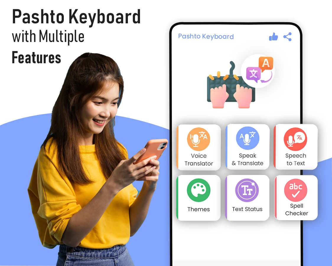 Pashto Keyboard: Easy Pushto Typing Tool