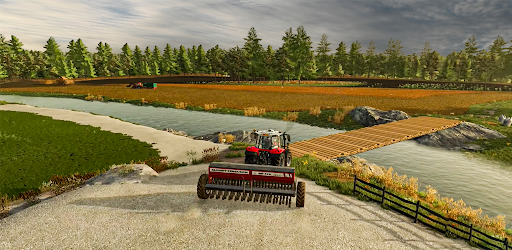 US Farm Tractor Driving Game Android App