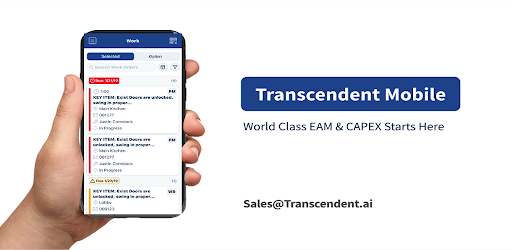 Transcendent Work Maintenance Android App