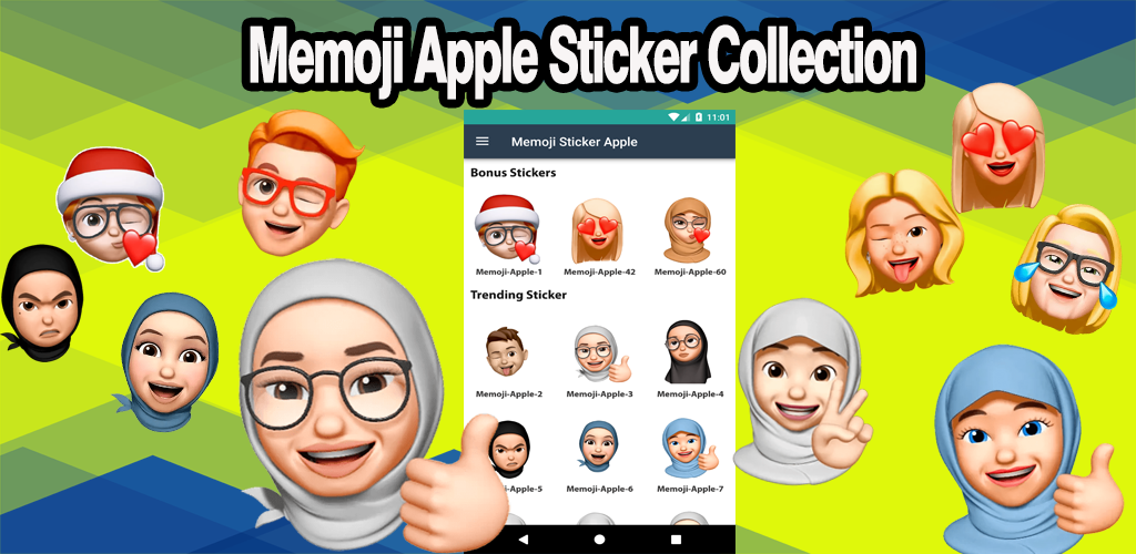 Memoji Apple Stickers Collection WAStickers Apps - Latest version 2.0 ...