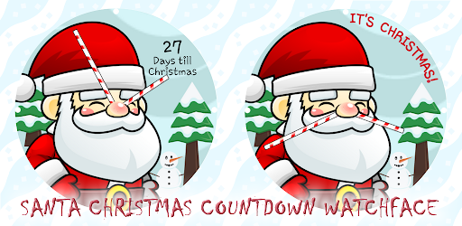 Santa Christmas Countdown Face Android App