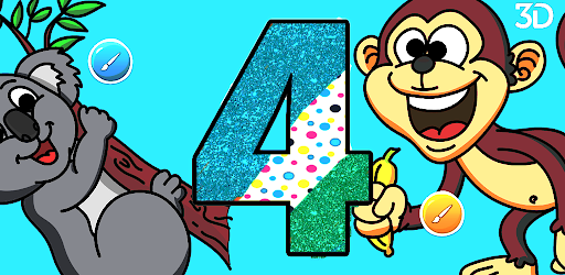 Glitter number by coloring book Android App