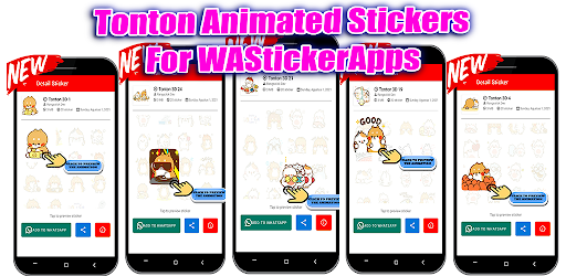 Tonton Animated Stickers For WAStickerApps Android App