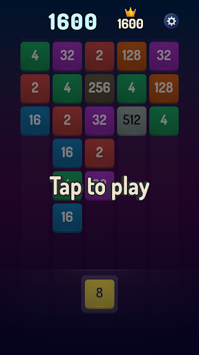 Download and Play Tap, shoot & merge 2048 blocks on PC (Emulator)