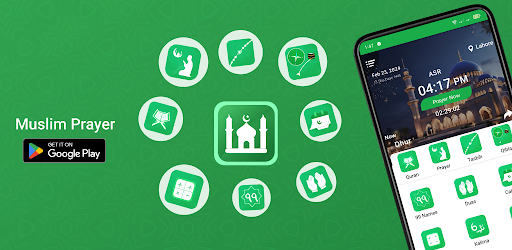 Muslim Prayer:Quran Qibla Duas Android App