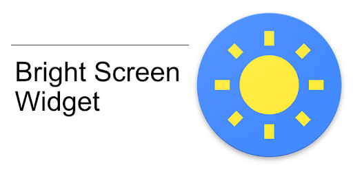 Bright Screen Widget Android App