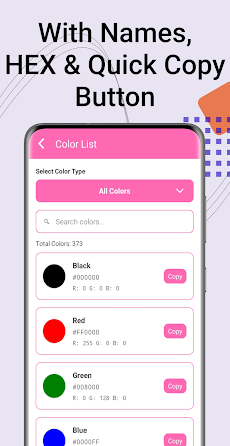「Color Finder Live Color Picker」 - Androidアプリ | APPLION
