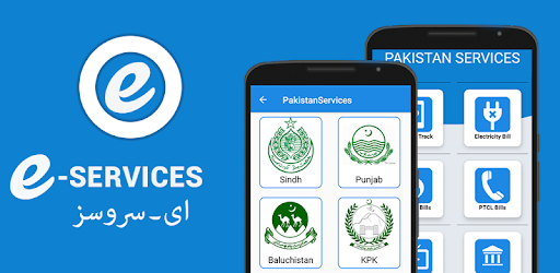 Pakistan E-Services: Car Registration, Bill checkr Android App