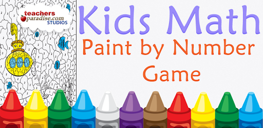 Kids Math Paint by Number Game Android App