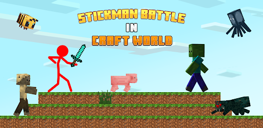 Stickman Battle in Craft World Android App