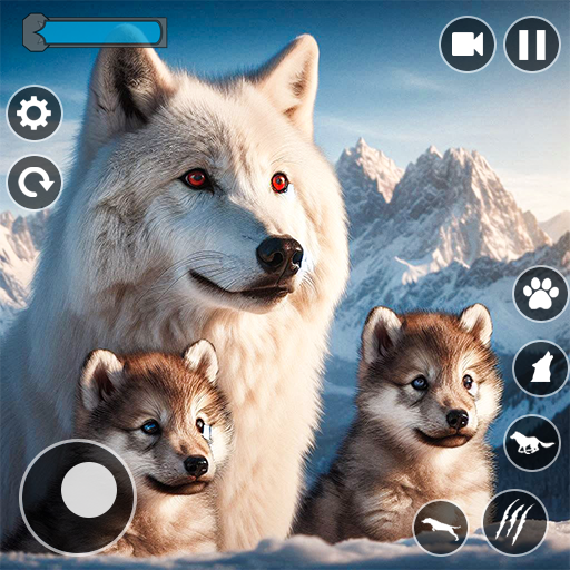 Arctic Wolf Family Simulator - Apps on Google Play