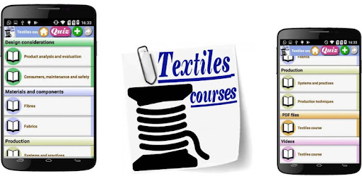 Textiles course Android App