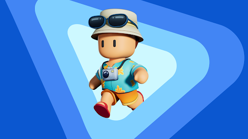 Surviving the Block Dash map on Stumble Guys