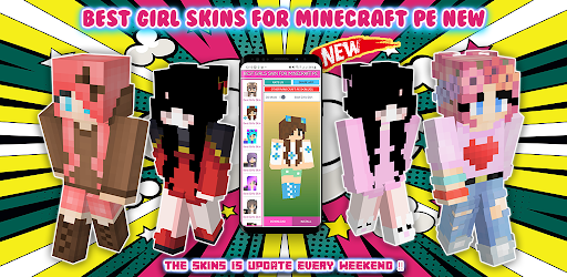 Cute Girl Skins for Minecraft Android App