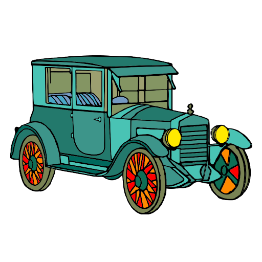 1920s Cars Drawing
